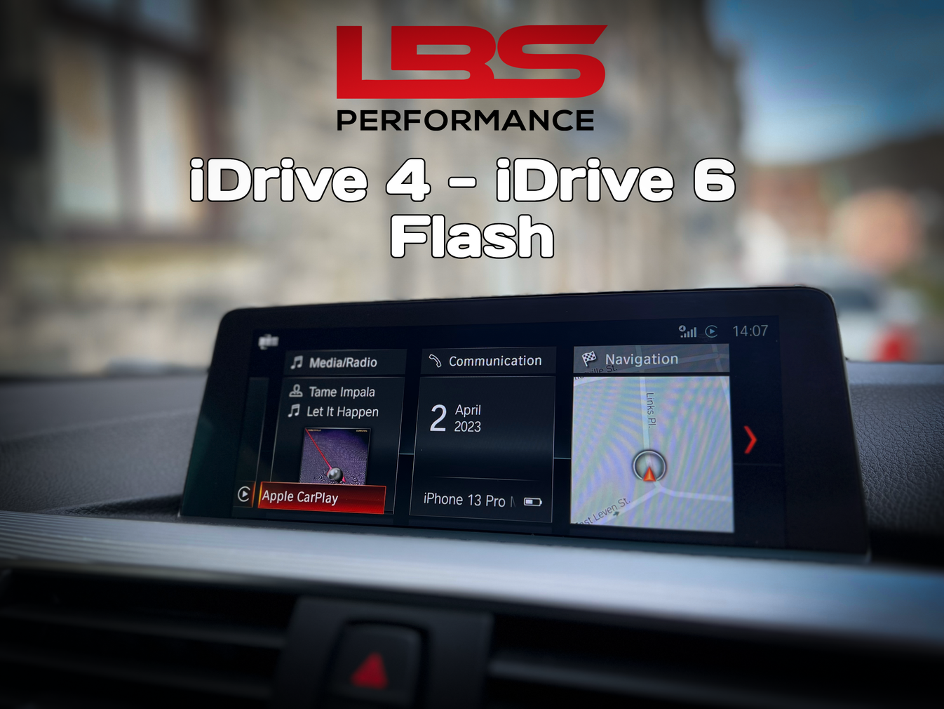 iDrive 4-iDrive 6 Flash + Fullscreen Apple CarPlay – LBS Performance Ltd